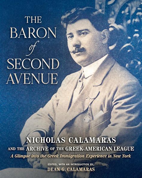 ‘the Baron Of Second Avenue Highlights Nicholas Calamaras Greek