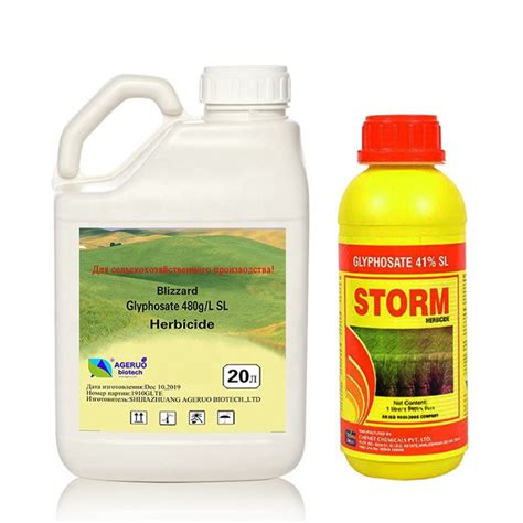 Glufosinate Ammonium Vs Glyphosate Pomais Agriculture