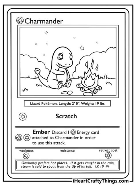Pikachu Drawing Pokemon Card Printables