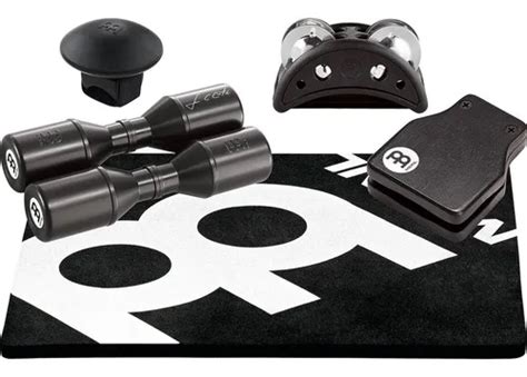 Almofada De Gaveta E Bolsa De Pés Meinl Ipmeipp2 Tambourine Shakers Cor Preta Mercadolivre