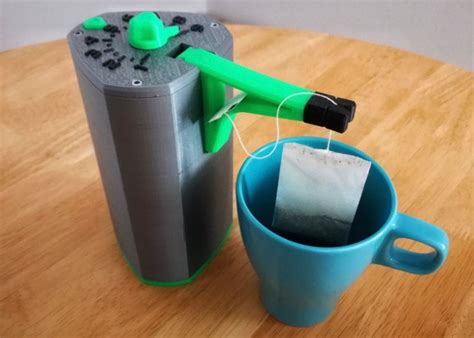Dipper Diy Tea Dipping Robot Makes Your Perfect Brew Everytime Geeky Gadgets