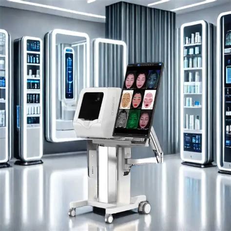 Digital Dermoscopy Skin Analyzer Machine 3d Magic Mirror Face Scanner