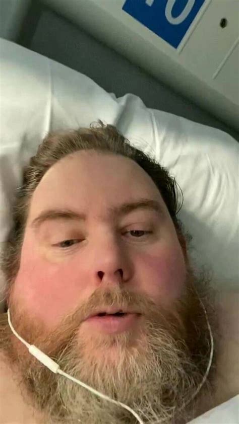 Michael Baggotts Tragic Last Weeks As He Shared Dying Video From Hospital Bed Celebrity