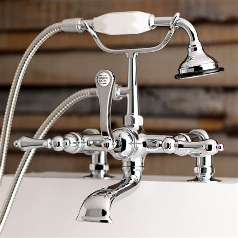 Traditional Tub Deck Mount Faucets Kingston Brass