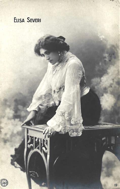 Elisa Severi Italian Postcard Cr 19 Photo By Varischi Ar Flickr