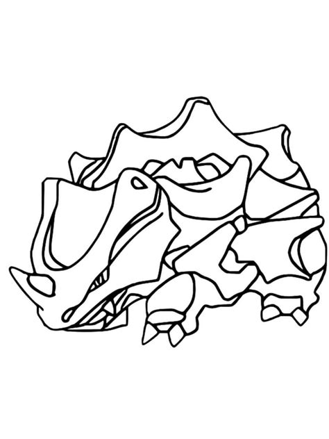 Rhyperior Coloring Pages [2025]