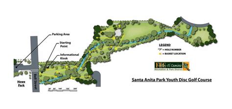 Santa Anita Park Map
