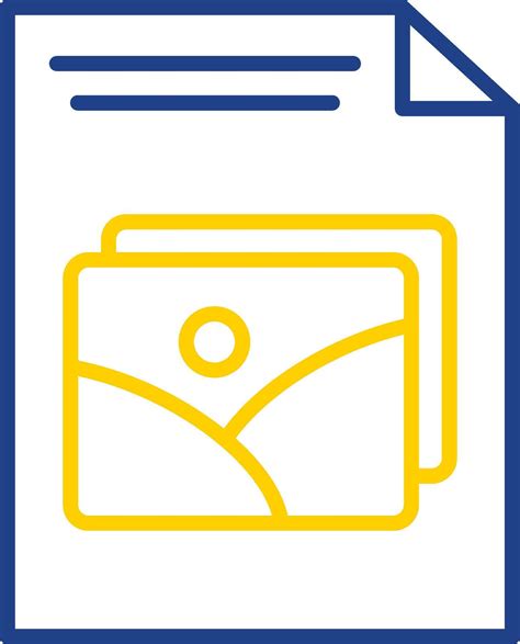 Image File Line Two Colour Icon Design 43700358 Vector Art At Vecteezy