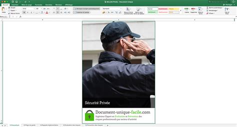 Document Unique Complet Pour Sécurité Privée à Télécharger