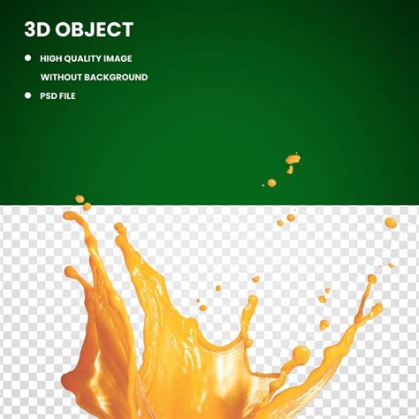 Premium Psd Vitamin C Nutrient Juice