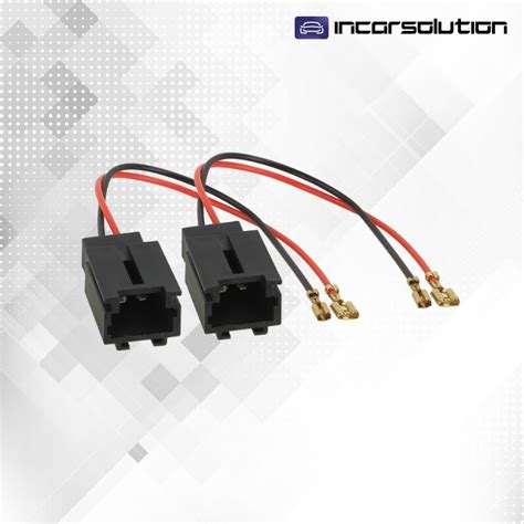 Adapter Cable For Speaker Installation Citroen And Peugeot