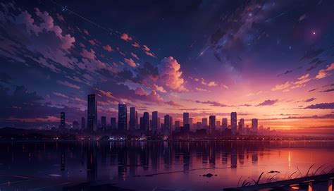 Sunset City Wallpapers 4k Hd Backgrounds On Wallpaperbat