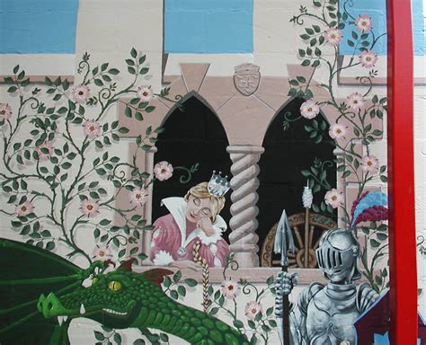 Gordon Collett Princesss Page Murals St Edwards First School