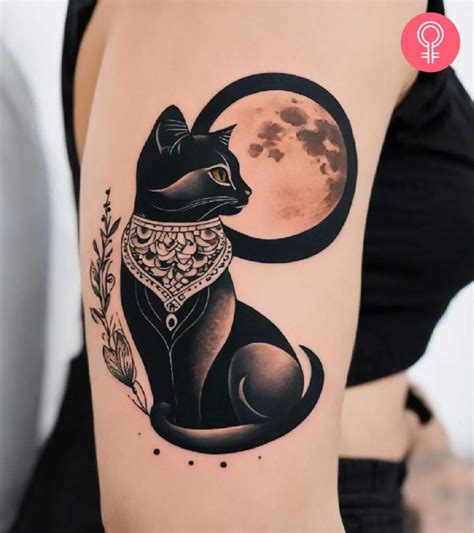 Belly Button Tattoos Cat