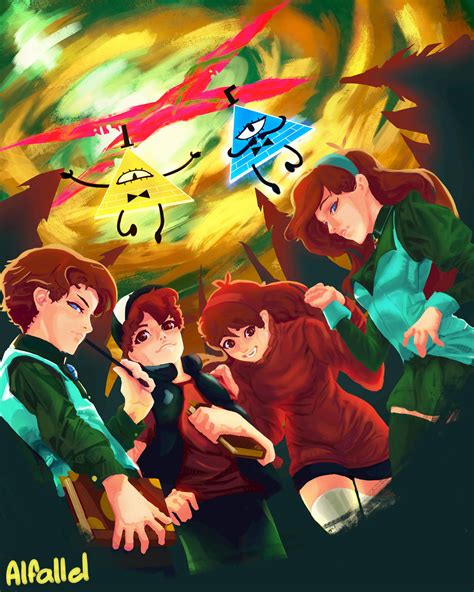 Another Gravity Falls Fanart By Alfallel On Deviantart