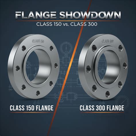 Class 150 Vs Class 300 Flanges Differences
