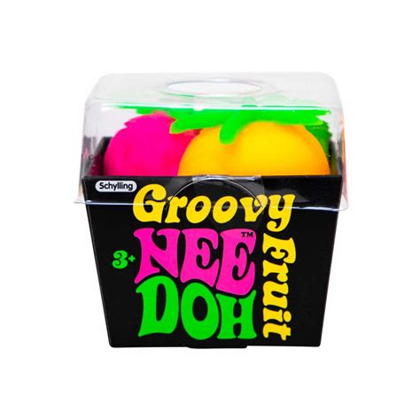 Groovy Fruit Nee Doh Schylling