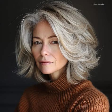 25 Wash And Wearlow Maintenance Haircuts For Women Over 60 Short