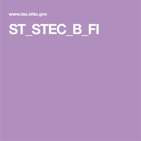 St Stec B Fi