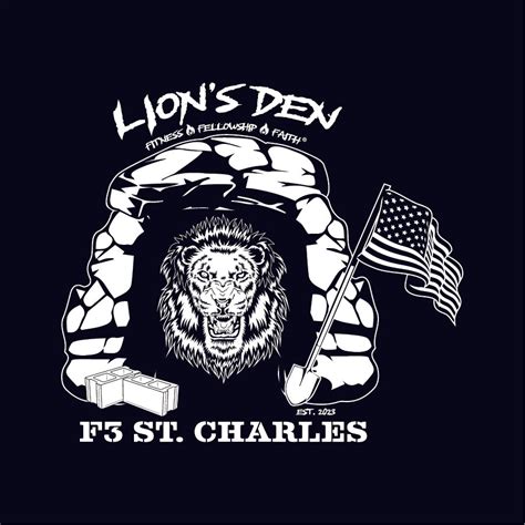 F3 St Charles Lions Den Pre Order January 2024 The F3 Gear Store