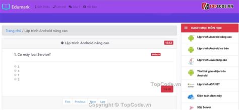 Source Code Web Trắc Nghiệm Asm Front End Frameworks Fpt Polytechnic