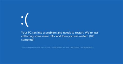 How To Fix Stop Code Thread Stuck In Device Driver Daxmrs