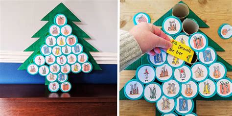 Christmas Advent Calendar Twinkl Crafts