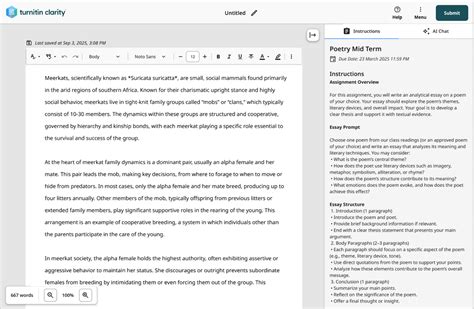 Submitting A Clarity Assignment Turnitin Guides
