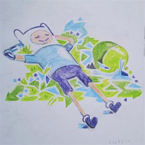Finn Resting By Psitaccus On Newgrounds