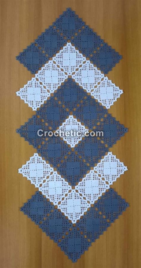 Crochet Flower Bouquet Free Pattern Mothers Day Ts Table Runner