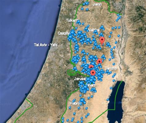 Settlements Map Massachusetts Peace Action