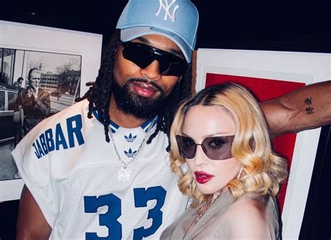 Madonna 66 Celebrates Boyfriend Akeem Morris 29th Birthday Morris