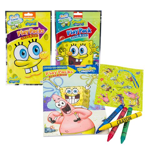 Wholesale Spongebob Squarepants Play Pack 2 Assortments Multicolor