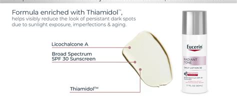 Eucerin Radiant Tone Daily Face Lotion Broad Spectrum Spf