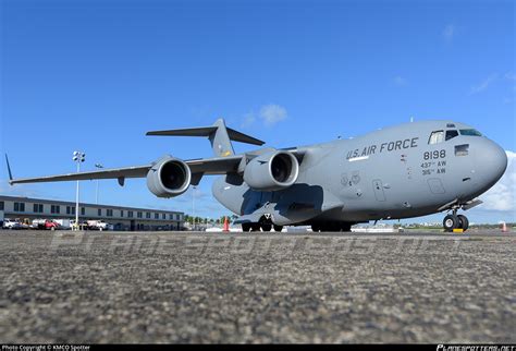 08 8198 United States Air Force Boeing C 17a Globemaster Iii Photo By Kmco Spotter Id 1421809