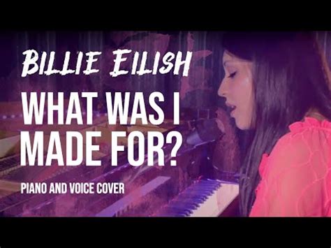 Billie Eilish What Was I Made For Sheet Music Mymusic5