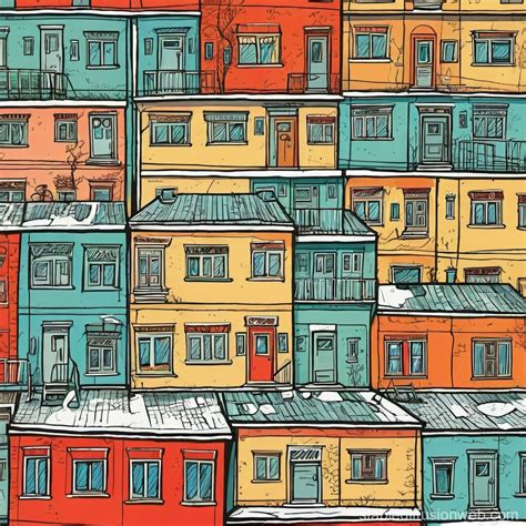 Soviet Panel House Designs Stable Diffusion Online