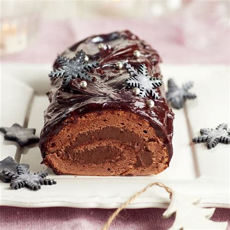 Receta De Tronco De Chocolate Navideño