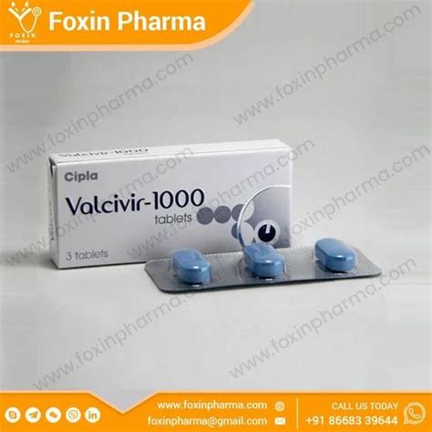 Valcivir Valacyclovir Tablets At Rs 183strip Valacyclovir Tablet In Nagpur Id 25507097312