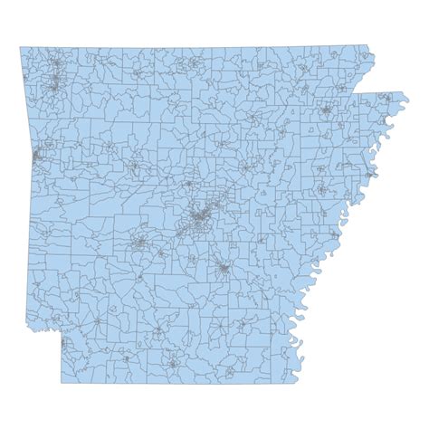 Census Block Group 2000 Polygon Arkansas Gis Office