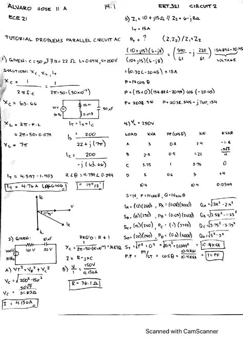 Solution Parallel Circuit Notes Studypool