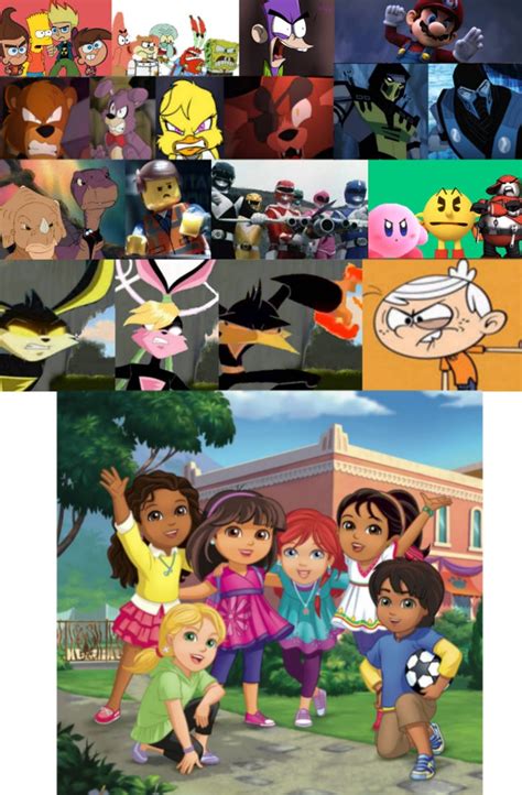 Everyone Hates Dora And Friends Into The City By Sbmarts On Deviantart