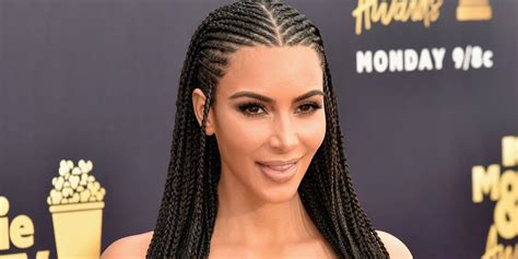 Kim Kardashian Wore Cornrows To The Mtv Movie And Tv Awards And People