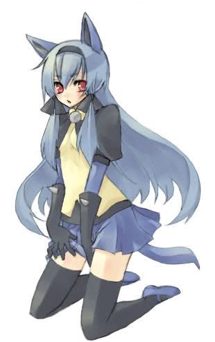 You Become A Anime Girl Version Of Lucario