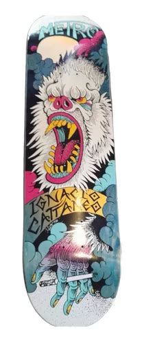 Tabla De Skate Metro Skateboards Ignacio Cattaneo Red 8 5 Cuotas Sin