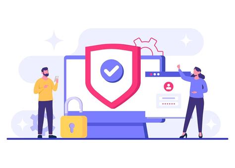 People Accessing Data Securely Data Protection Information Privacy Cyber Security Internet