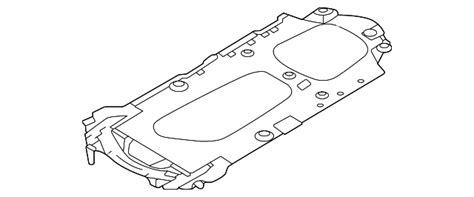 2020 2025 Mazda Cx 30 Floor Pan Splash Shield Bfwm56361