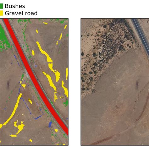 Features Identified By The Micro Feature Model Asphalt Roads Red
