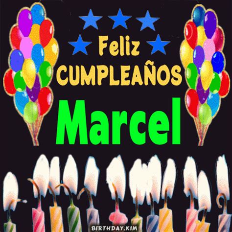 Marcel Feliz Cumpleaños Birthday Kim Es