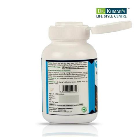 Dr Kumars Lifestyle Center Ashwagandha Extract Withania Somnifera